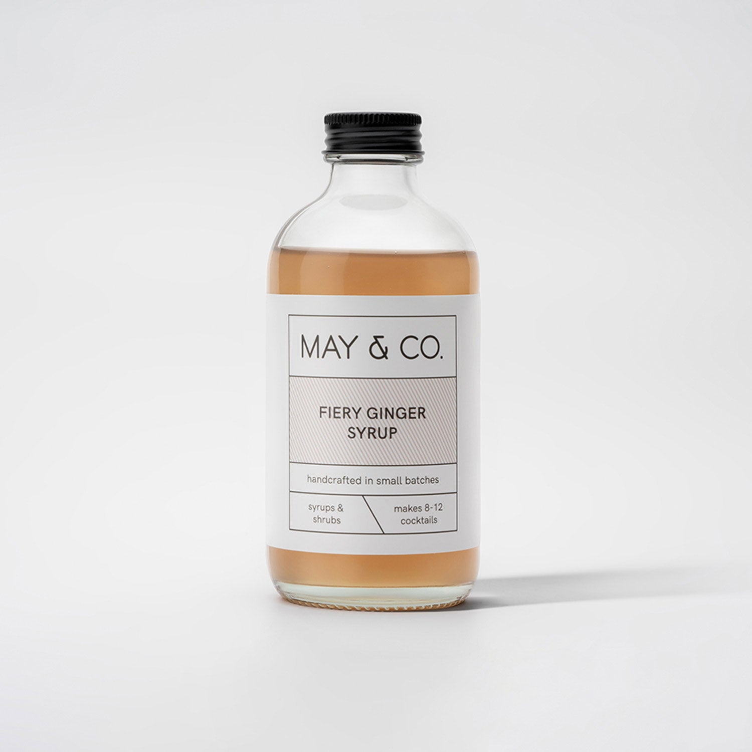 Fiery Ginger Syrup for Whiskey Cocktails | MAY & CO.